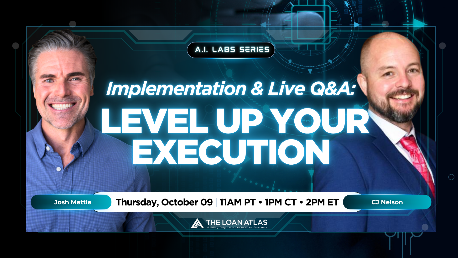 October Live Events: Is Comfort Killing Your Growth? – The Loan Atlas